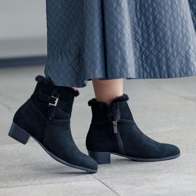 HIMIKO（HIMIKO）/【SALE】【撥水】2WAYバックルファーブーツ/631421