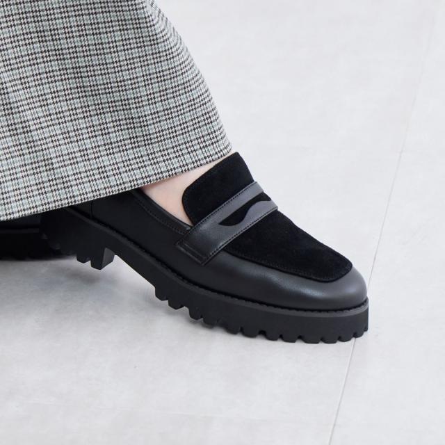 卑弥呼（himiko ）/卑弥呼のWEB限定デザイン◇【本革】トラックソールローファー/640007