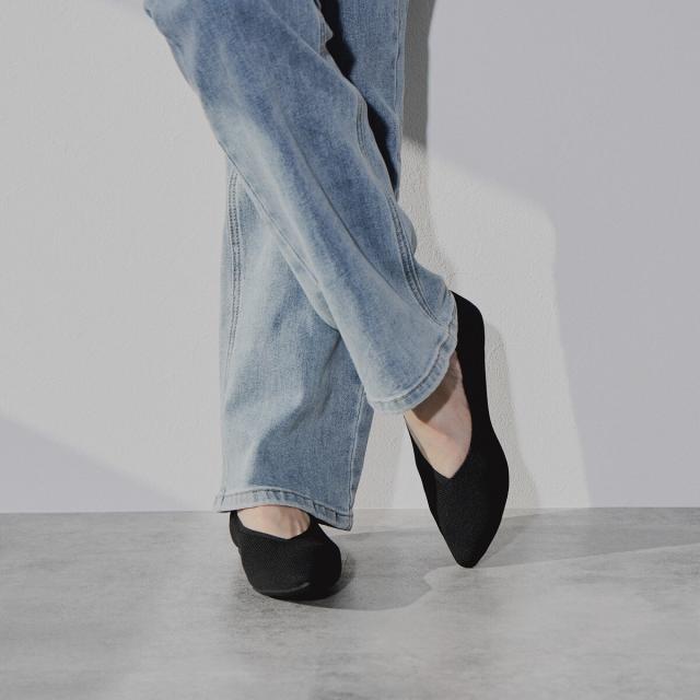 HIMIKO（HIMIKO）/洗えるパンプスシリーズ◇【25秋冬新作 】【NICAL】洗えるVカットニットパンプス/544303