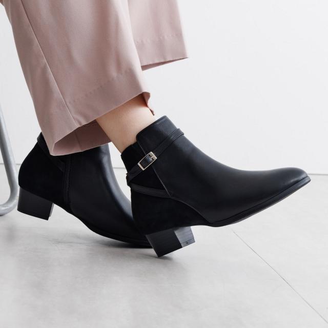 卑弥呼（himiko ）/卑弥呼のベストセラー◇【撥水】【立体クッション搭載】ベルトデザインブーツ/643401