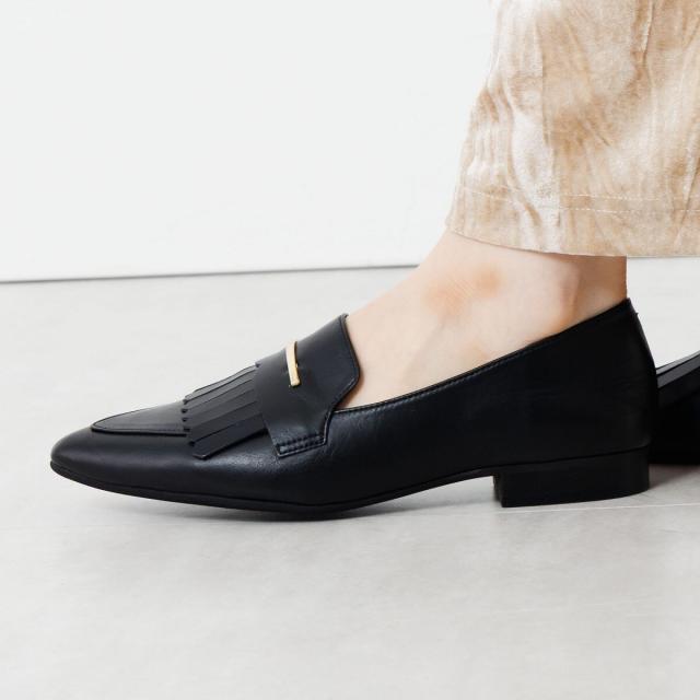 HIMIKO（HIMIKO）/【25秋冬新作】メタルバーキルトローファー/651106