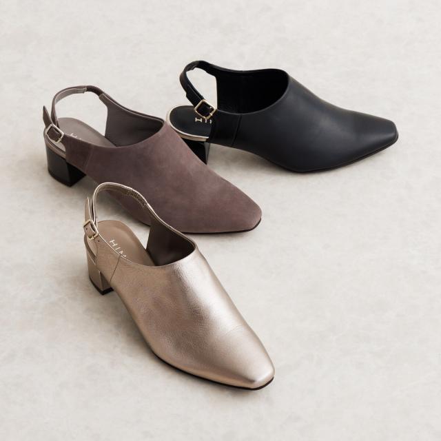 HIMIKO（HIMIKO）/サッと履ける新アイテム【卑弥呼25AW】【撥水】ヒールアップカバードシューズ/651514