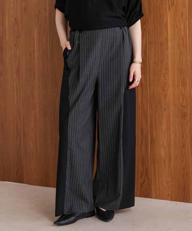 ブージュルード（Bou Jeloud）/【セットアップ対応】bicolorパンツ