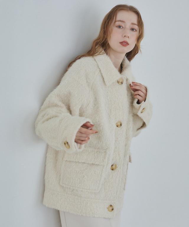 バブ（Bab）/シャギーミドルアウター