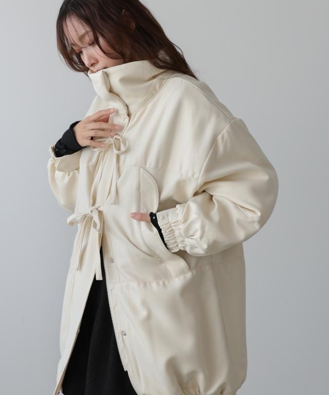 バブ（Bab）/中綿フロントリボンモンスターコート