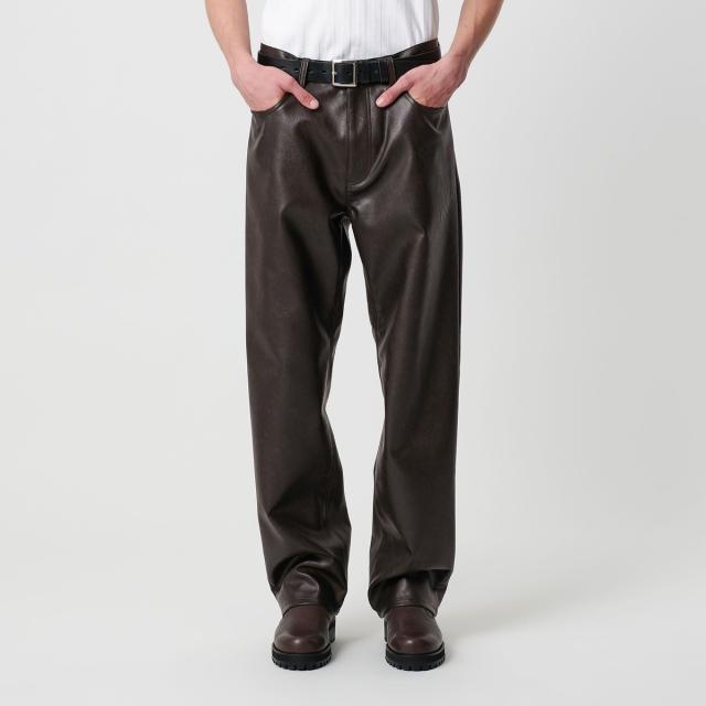 モンキータイム（monkey time）/レザーライク 5P パンツ