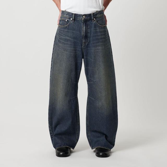 モンキータイム（monkey time）/デニム カーブ パンツ