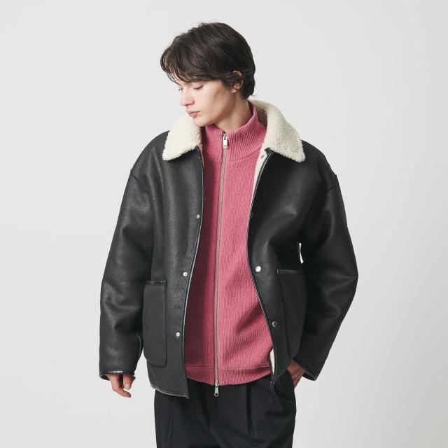 モンキータイム（monkey time）/ムートンライク リバーシブル ジャケット