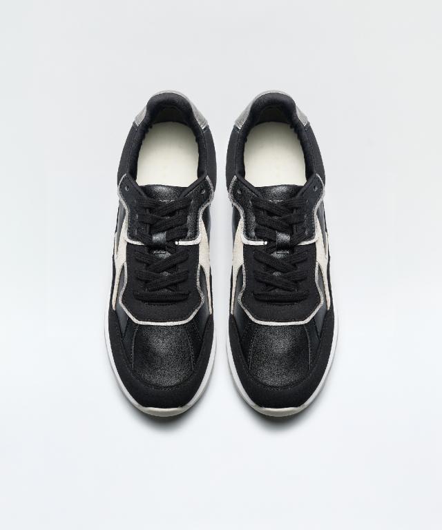 ルシーダ（Lucida）/【25春夏】バックメタリックスニーカー/Meteor