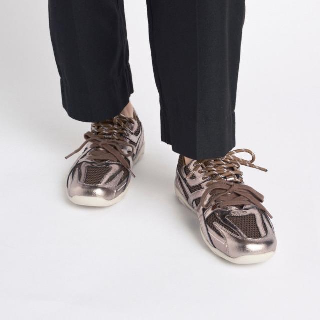 ルシーダ（Lucida）/【25秋冬新作】メタリックローヒールスニーカー/Fafnir