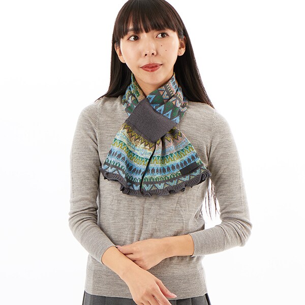 アナ スイ（ANNA SUI）/【 ANNA SUI（アナ スイ）】JQキャンディーマフラー(WASH)