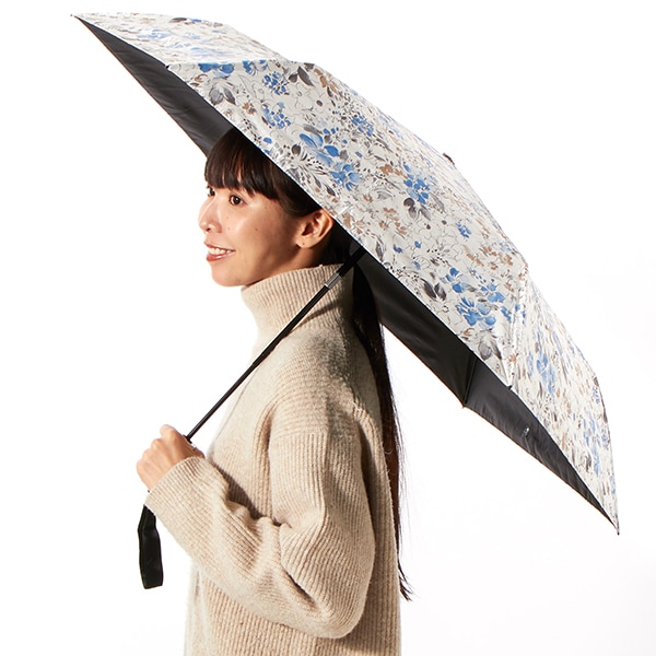 ジル スチュアート（JILL STUART）/【 JILL STUART】ヴィンテージフラワープリント晴雨兼用傘(折り畳み・ミニ傘)