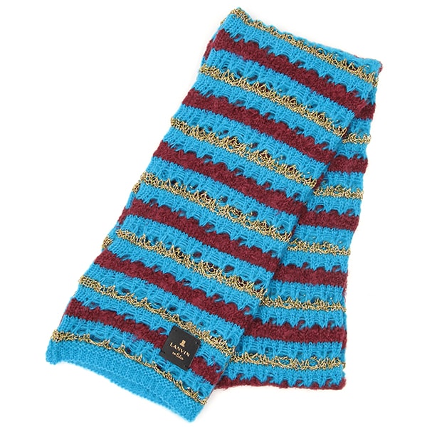 ランバン オン ブルー（LANVIN en Bleu）/【 LANVIN en Bleu （ランバン オン ブルー）】ニットプチマフラー