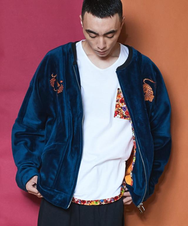 レアセル（rehacer）/rehacer : Dolman Wide Souvenir Jacket