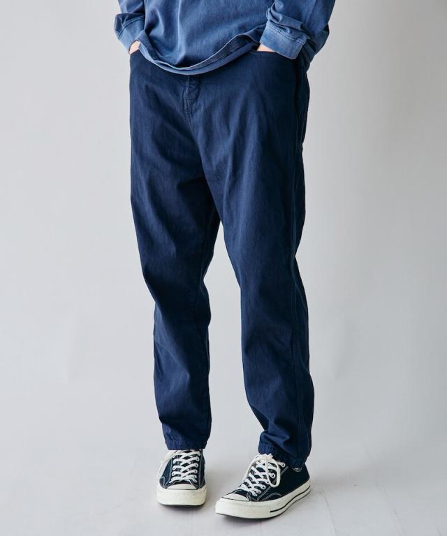 レアセル（rehacer）/rehacer : Side Pocket Tapered Washed Pants / サイドポケ