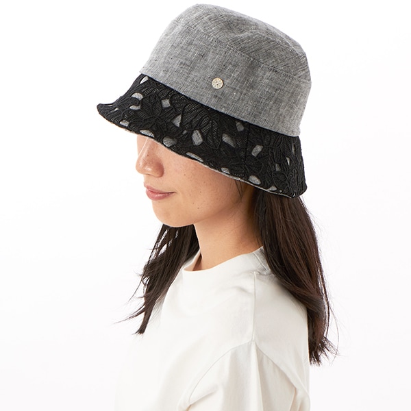 ジャックポット（Jackpot）/【レディース】レース切替クロッシェ(3色展開/韓国製/手洗い/春夏)