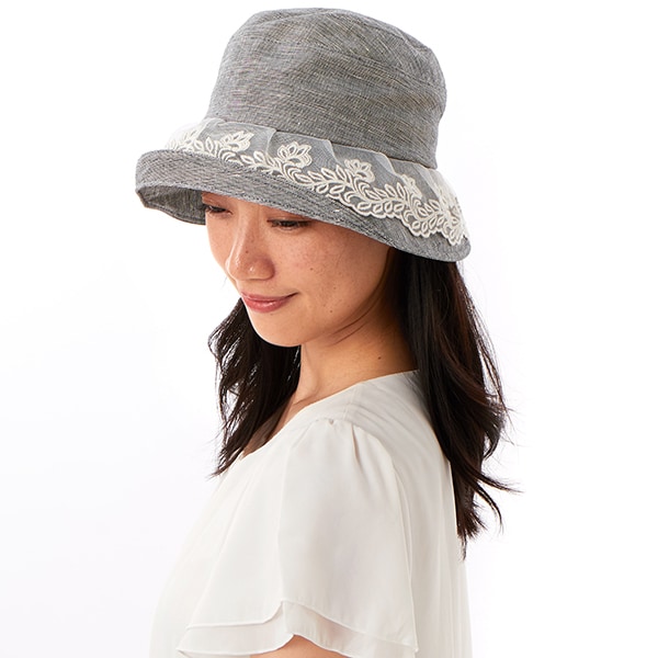 ジャックポット（Jackpot）/【レディース】レース付きクロッシェ(3色展開/韓国製/ドライ/後ろゴム/春夏)