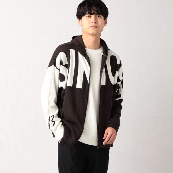 ベータ・メン（BMEN）/ビッグサイン ジップアップパーカー