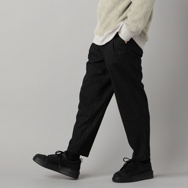 ベータ・メン（BMEN）/サキソニー調 ツータックパンツ