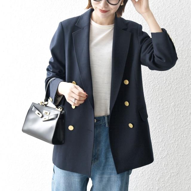 シップス エニィ（SHIPS any）/SHIPS any:〈洗濯機可能〉アイビー ブレザー ダブル ジャケット