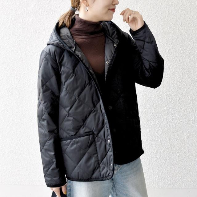 シップス エニィ（SHIPS any）/《追加予約》【SHIPS any別注】TAION:〈手洗い可能〉パイピング フード ジャケット