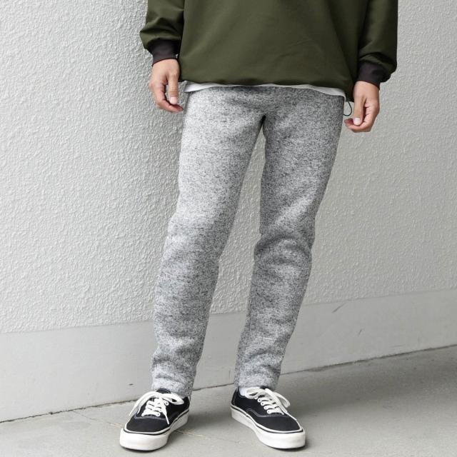 シップス エニィ（SHIPS any）/SHIPS any:〈洗濯機可能〉ニット フリース 裏起毛 スリム ジョガー パンツ 24FW (セ