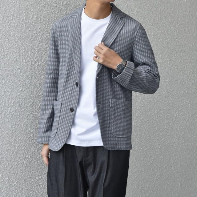 シップス エニィ（SHIPS any）/SHIPS any:〈洗濯機可能〉TEXBRID(R) ワッフル ニッティング ジャケット◇