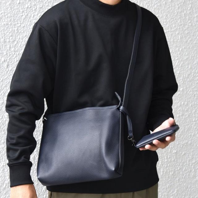 シップス エニィ（SHIPS any）/SHIPS any: スプリット レザー ミディアム ショルダーバッグ (カードケース付き)◇