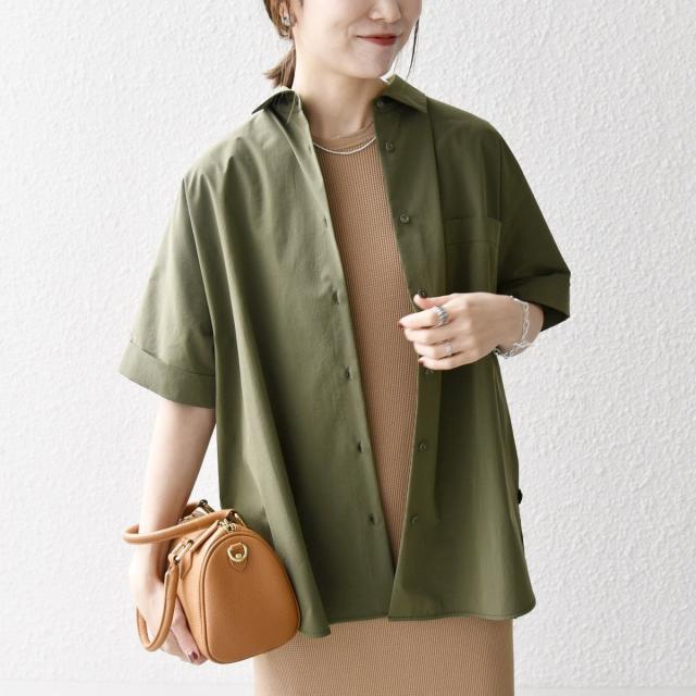 シップス エニィ（SHIPS any）/SHIPS any:〈洗濯機可能〉タイプライター スリット ポケット ビッグ シャツ