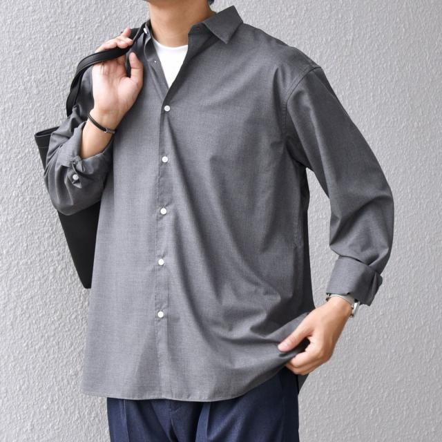 シップス エニィ（SHIPS any）/SHIPS any: LIM BLESS ソリッド/ストライプ レギュラーカラー シャツ(セットアッ