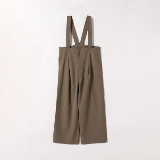 シップス エニィ（SHIPS any）/UNIVERSAL OVERALL:〈洗濯機可能〉サスペンダー タック サロペット 25AW