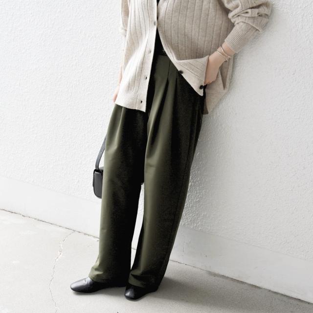 シップス エニィ（SHIPS any）/SHIPS any:〈洗濯機可能〉裏起毛 イージー タック パンツ