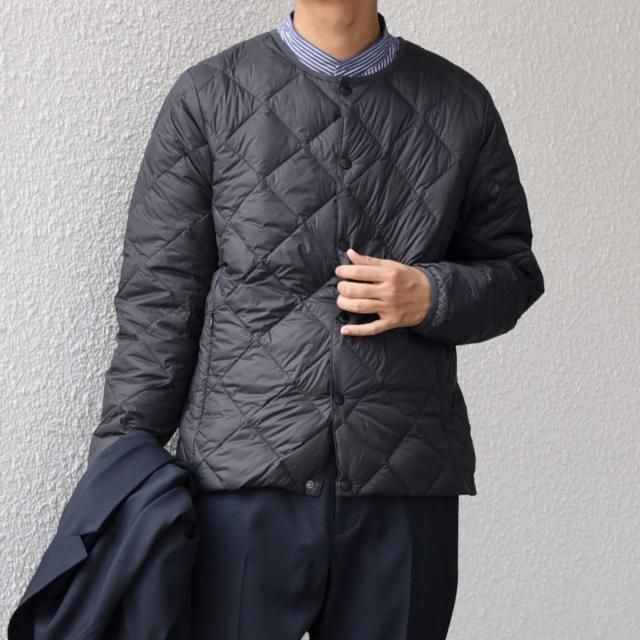 シップス エニィ（SHIPS any）/【SHIPS any別注】TAION:〈手洗い可能〉ダイヤキルト インナー ダウン カーディガン◇