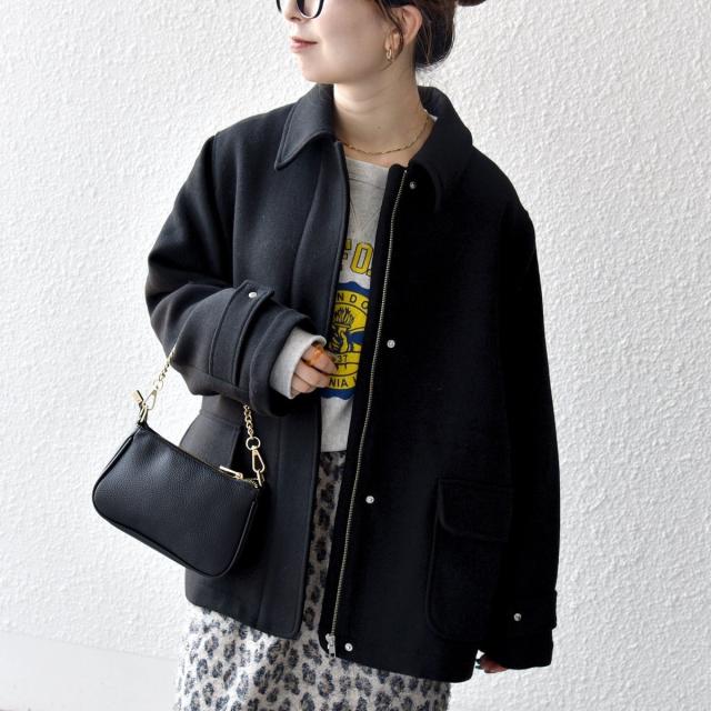 シップス エニィ（SHIPS any）/SHIPS any: メルトン ジップ フィールド コート