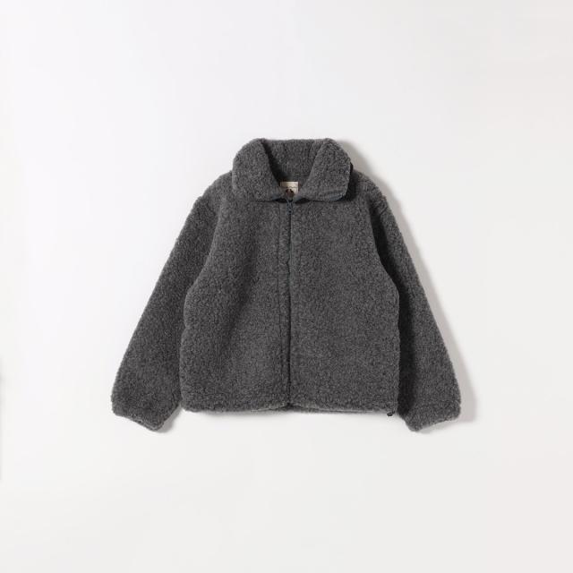 シップス エニィ（SHIPS any）/Mouflon Mouflon: ボア ジップ スタンドカラー ブルゾン