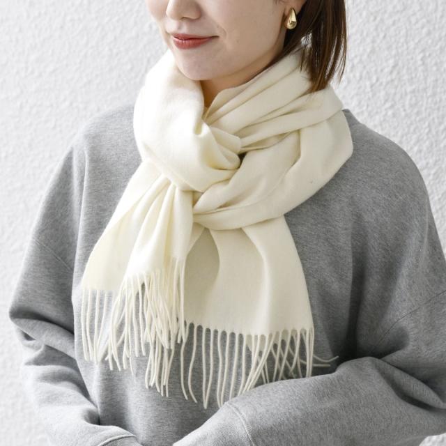 シップス エニィ（SHIPS any）/SHIPS any: カシミヤ ソリッド マフラー 25AW