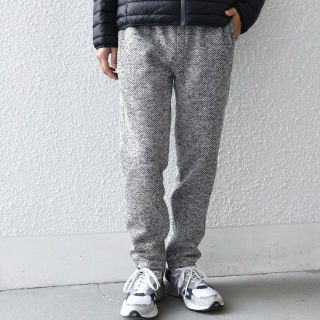 シップス エニィ（SHIPS any）/SHIPS any:〈洗濯機可能〉ニット フリース 裏起毛 スリム ジョガー パンツ 25AW◇