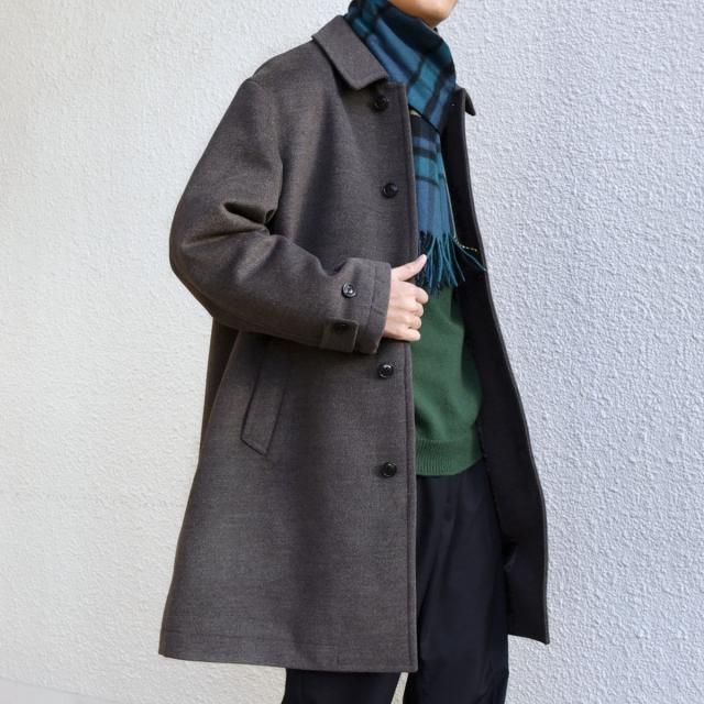 シップス エニィ（SHIPS any）/SHIPS any: ウォーム メルトン ステンカラー コート◆