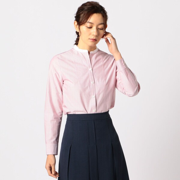 スキャパ/コードボーダーブラウス