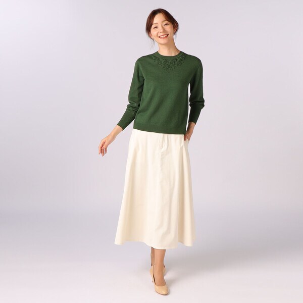 スキャパ（SCAPA）/エンブロイダリーニット