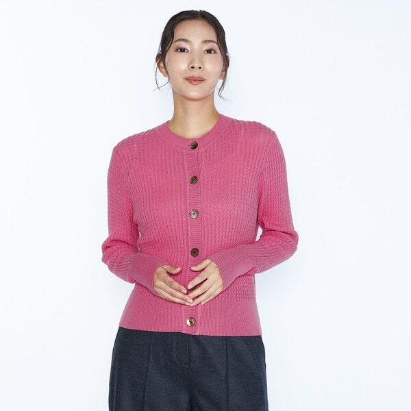 スキャパ（SCAPA）/スノストレッチニットカーディガン