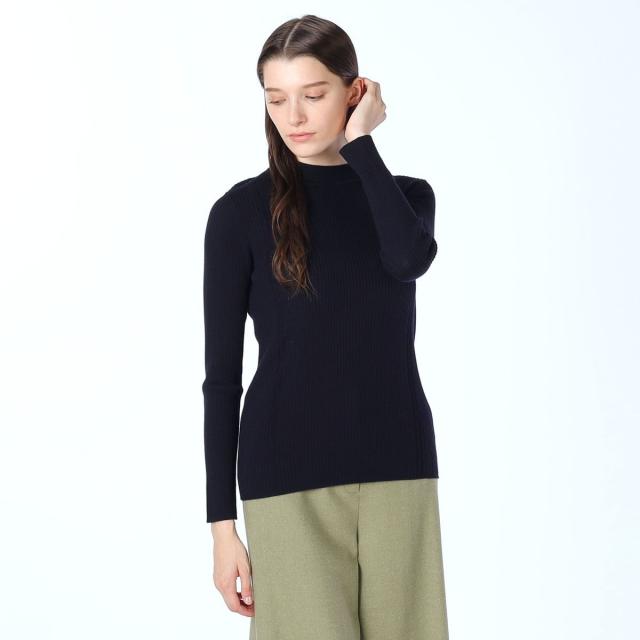 スキャパ（SCAPA）/カシウールリブプルオーバーニット