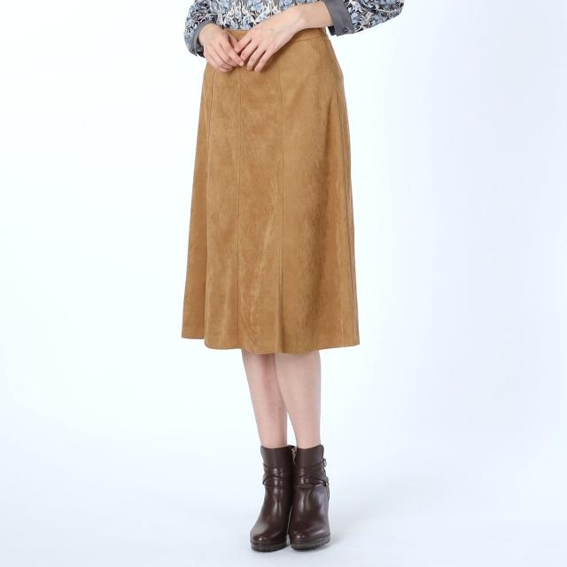 スキャパ（SCAPA）/スエードジャージスカート