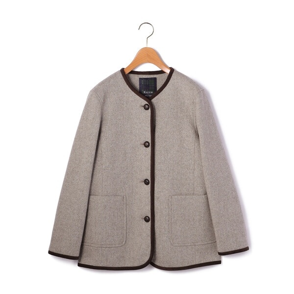 キース（KEITH）/オートミールツィードコート