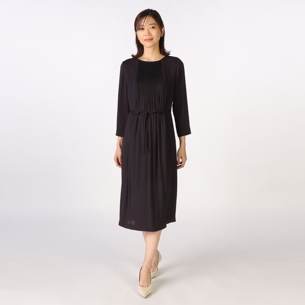 キース（KEITH）/サテンジョーゼットワンピース