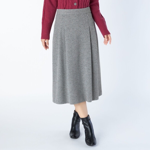 キース（KEITH）/【Lサイズ】Ｗ／Ｓｉｌｋネップスカート