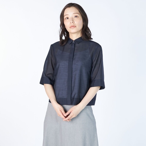 キース（KEITH）/【Lサイズ】T/Cローンシャツブラウス