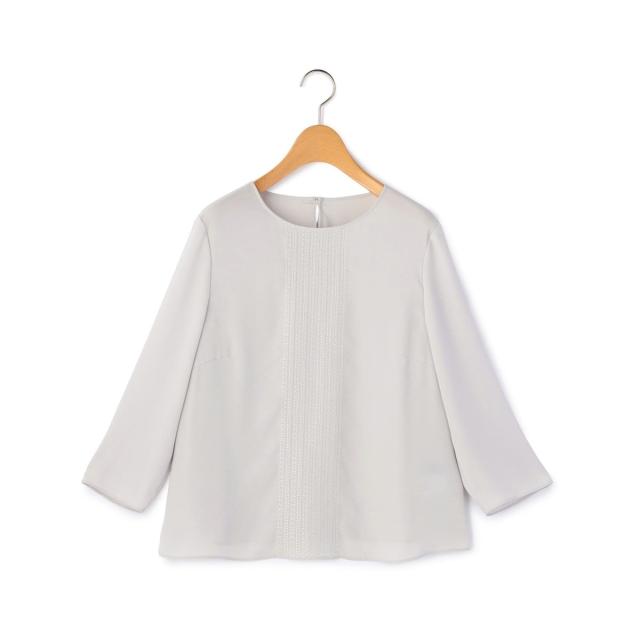 キース（KEITH）/【Lサイズ】バックサテンブラウス