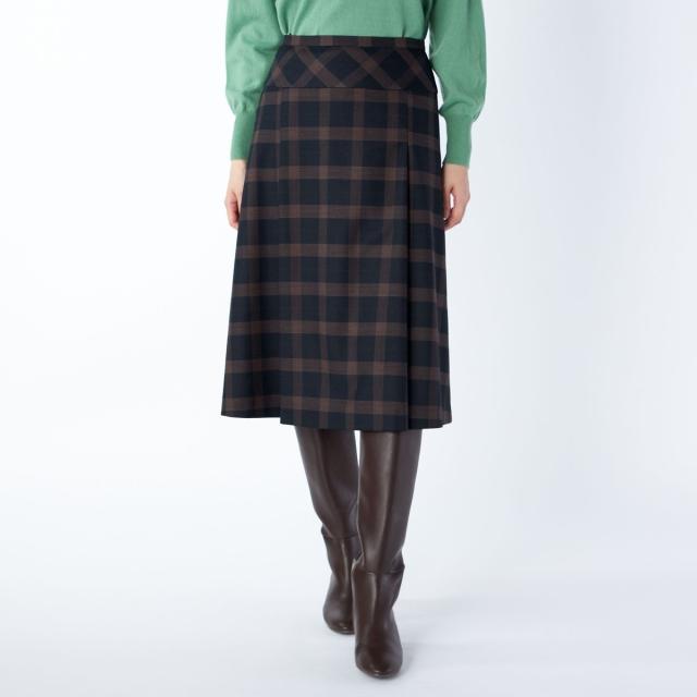 キース（KEITH）/【Lサイズ】グレナカートチェックスカート