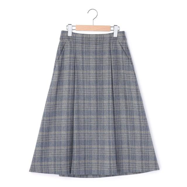 キース（KEITH）/【Lサイズ】ヘリンボンチェックスカート